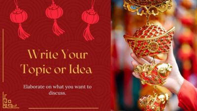 Illustrated Golden Week in China. Free Presentation Template ...
