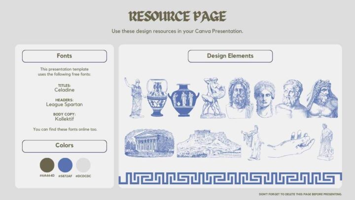 Greek God: Zeus. Free Presentation Template — SlidesCarnival