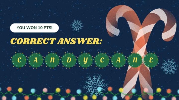 Guess the Scrambled Word Christmas Holiday Game. Free PPT & Google ...