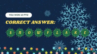 Guess the Scrambled Word Christmas Holiday Game. Free PPT & Google ...