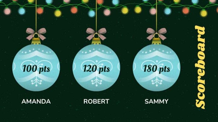 Guess the Scrambled Word Christmas Holiday Game. Free PPT & Google ...