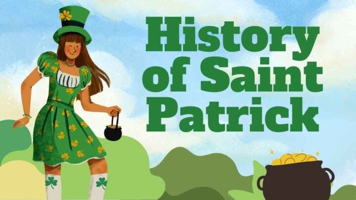 Illustrated History of Saint Patrick. Free Presentation Template ...