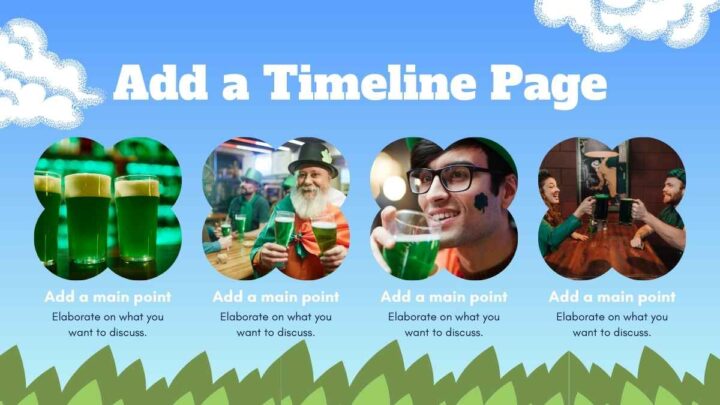 Illustrated History of Saint Patrick. Free Presentation Template ...