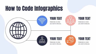 How to Code Infographics. Free Slides Template — SlidesCarnival