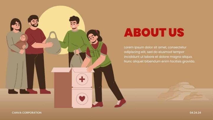 Humanitarian Aid Campaign. Free Slides Template — SlidesCarnival