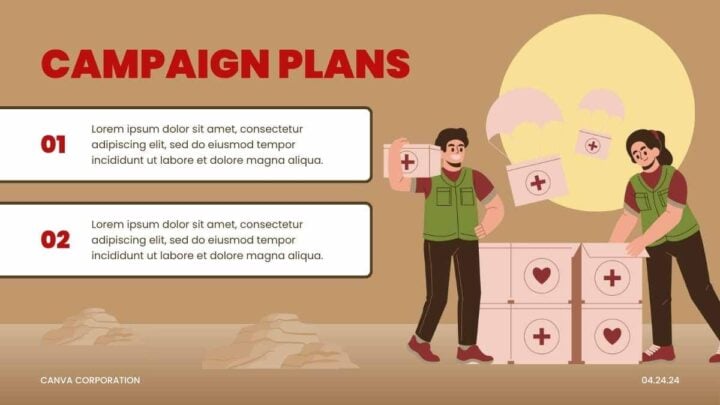 Humanitarian Aid Campaign. Free Slides Template — SlidesCarnival