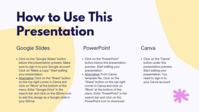 Illustrated Information Technology Lesson. Presentation Template ...