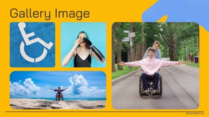 Illustrated International Day of People with Disabilities. PPT & Google ...