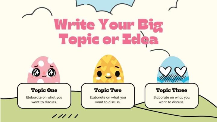 Let's Celebrate Easter for Middle School. Free Presentation Template ...