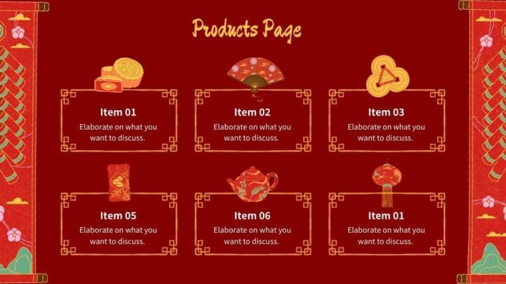 Illustrated Lunar New Year. Free Presentation Template — SlidesCarnival
