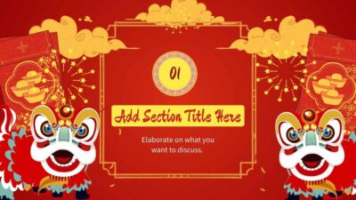 Illustrated Lunar New Year. Free Presentation Template — SlidesCarnival