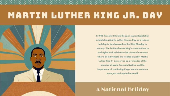 Martin Luther King Jr Biography . Free Slides Template — SlidesCarnival