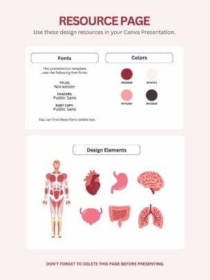 Medical Anatomy Research Poster. Free Poster Template — SlidesCarnival