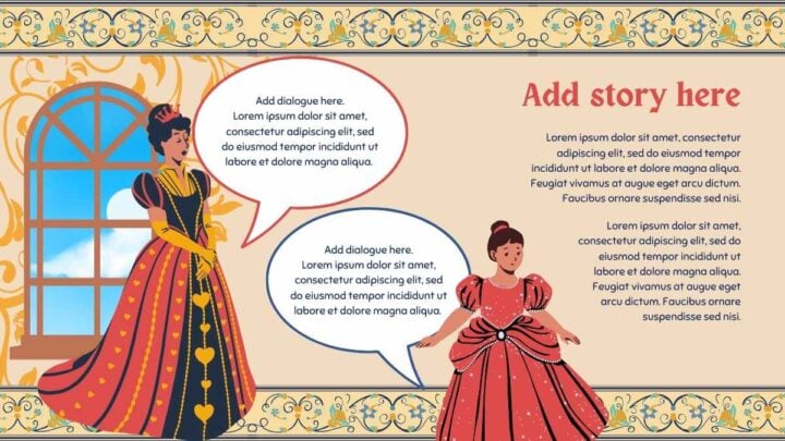 Illustrated Medieval Storybook. Presentation Template — SlidesCarnival