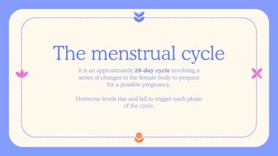 Menstrual Cycle Slides For Grade 10. Free PPT & Google Slides Template ...