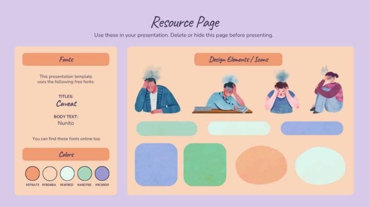 Mental Health and Academic Success. Free PPT & Google Slides Template ...
