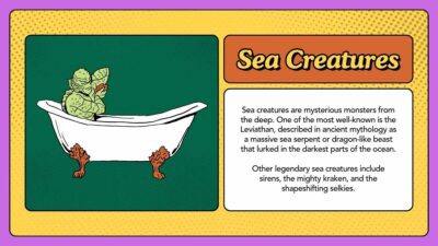 Monster Facts. Slides Template — SlidesCarnival