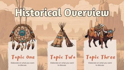 Illustrated Native American Lesson. Free PPT & Google Slides Template — SlidesCarnival