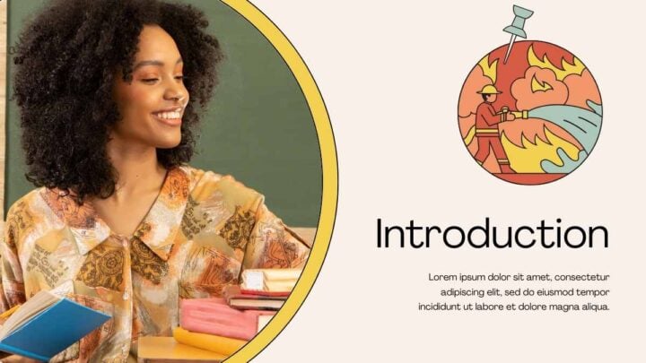 Natural Disasters: Wildfires. Free Slides Template — SlidesCarnival