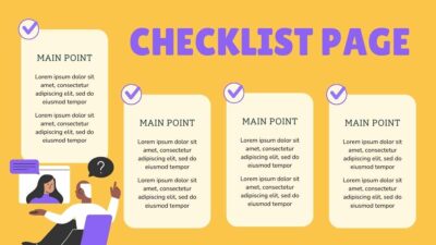 Orientation Checklist Infographic. Free PPT & Google Slides Template ...