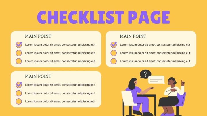 Orientation Checklist Infographic. Free PPT & Google Slides Template ...