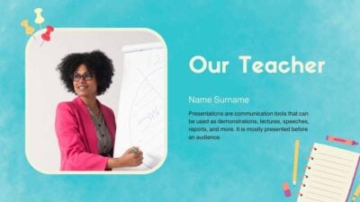 Illustrated Parent-Teacher Conference. Free Presentation Template ...