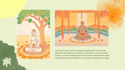 Philosophy of Buddhism. Free Google Slides Template — SlidesCarnival