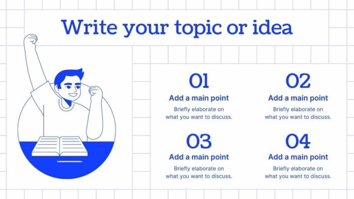 Illustrated School Debate Club. Free PPT & Google Slides Template ...