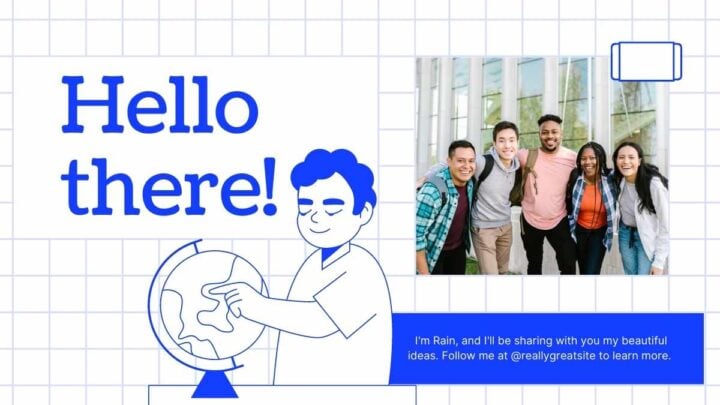 Illustrated School Debate Club. Free PPT & Google Slides Template ...