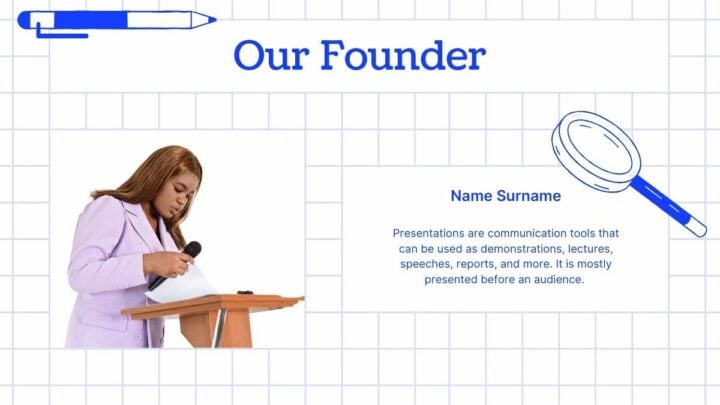 Illustrated School Debate Club. Free PPT & Google Slides Template ...