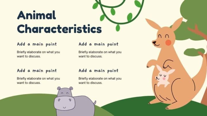 Illustrated Science Subject Animals. Free PPT & Google Slides Template ...