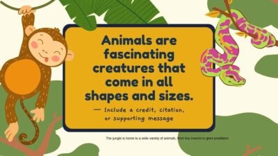 Illustrated Science Subject Animals. Free PPT & Google Slides Template ...