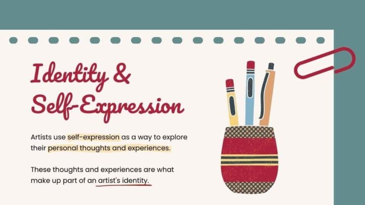 Illustrated Self-Portraits: Identity and Self-Expression Lesson. Free ...