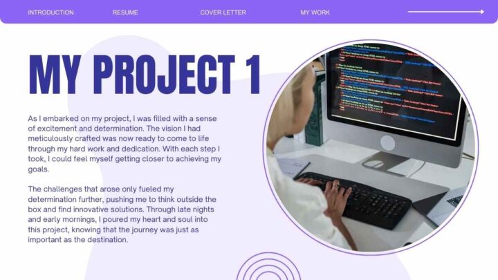 Senior Frontend Developer Portfolio. Free PPT & Google Slides Template ...