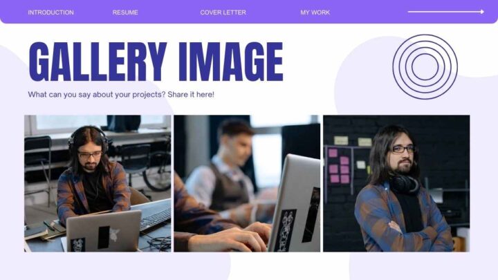 Senior Frontend Developer Portfolio. Free PPT & Google Slides Template ...