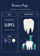 Signs of Healthy Teeth Poster. Free Poster Template — SlidesCarnival