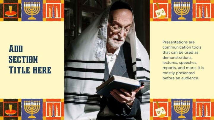 Illustrated Social Studies Subject: Jewish Culture. Free Presentation ...