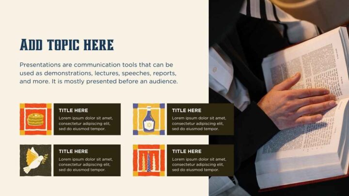 Illustrated Social Studies Subject: Jewish Culture. Free Presentation ...