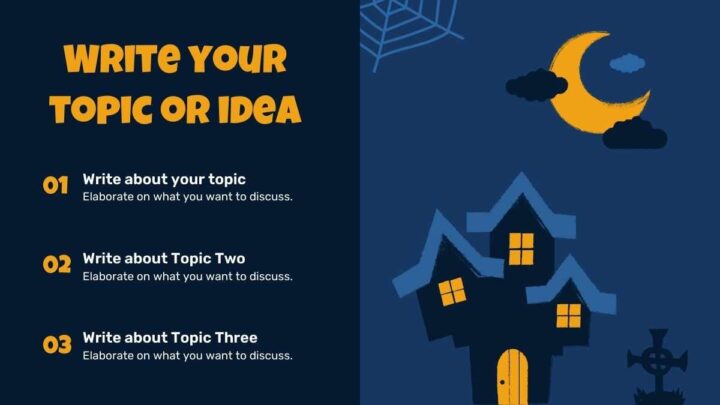 Illustrated Spooky Halloween. Free PPT & Google Slides Template ...