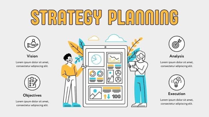 Strategic Planning Infographic. Free Planner Template — SlidesCarnival