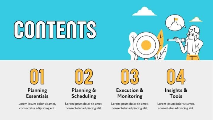 Strategic Planning Infographic. Free Planner Template — SlidesCarnival