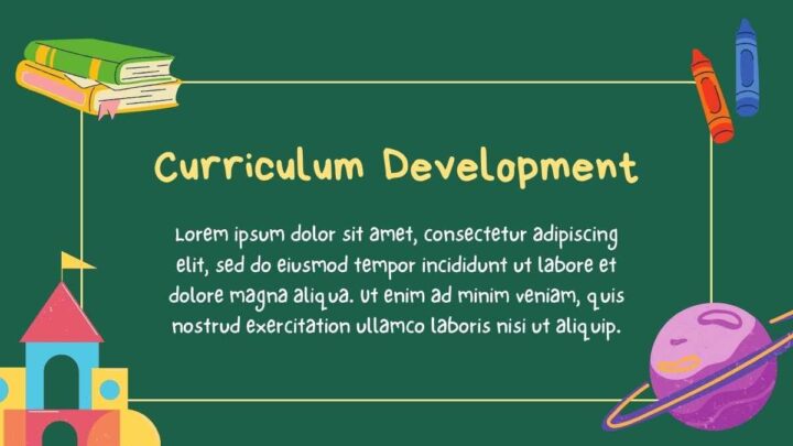 Illustrated Teacher Resume. PPT & Google Slides Template — SlidesCarnival