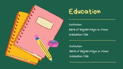 Illustrated Teacher Resume. PPT & Google Slides Template — SlidesCarnival