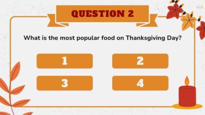 Template Family Feud Thanksgiving Gratis untuk Slide