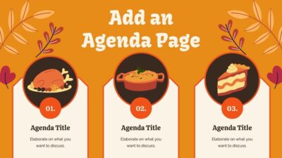 Illustrated Thanksgiving Newsletter. PPT & Google Slides Template ...