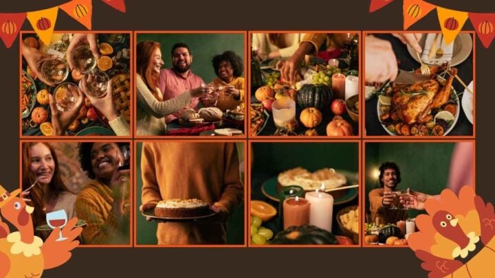 Illustrated Thanksgiving Newsletter. PPT & Google Slides Template ...