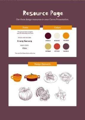 Thanksgiving Potluck Sign-Up Sheets. Free PPT & Google Slides Template ...