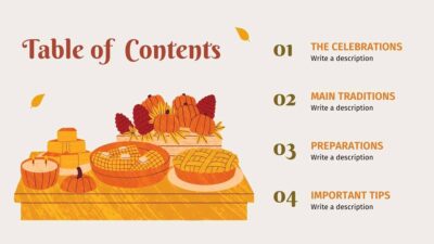 Illustrated Thanksgiving Traditions. Free PPT & Google Slides Template ...