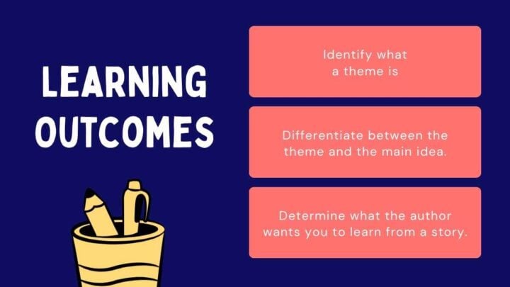 Themes and Central Ideas Lesson for Elementary. Free Lesson Template ...