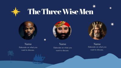 Illustrated Three Kings Day Newsletter. Free PPT & Google Slides ...
